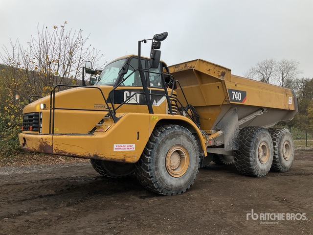 2010 Cat 740 Articulated Dump Truck | Ritchie Bros. Auctioneers