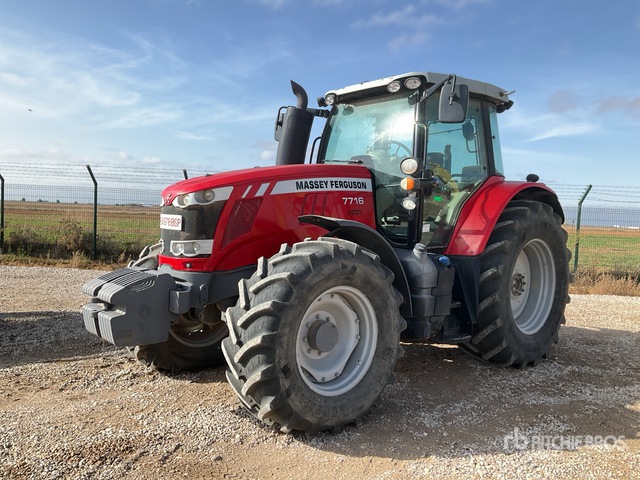 2016 Massey Ferguson 7716 Dyna-6 4WD Tractor | Ritchie Bros. Auctioneers