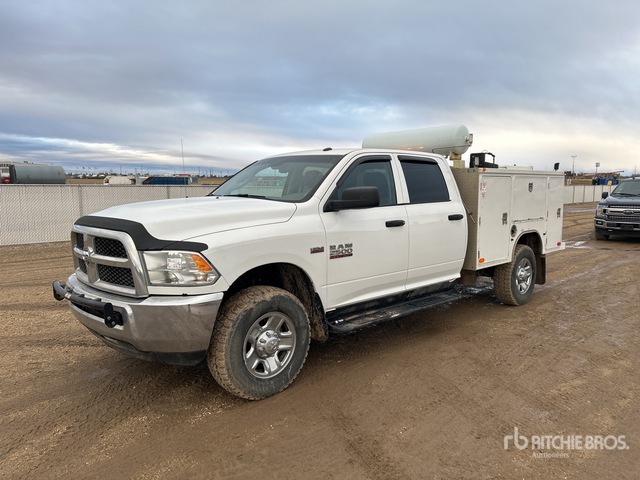 2018 Ram 2500 4x4 Crew Cab Utility Truck | Ritchie Bros. Auctioneers