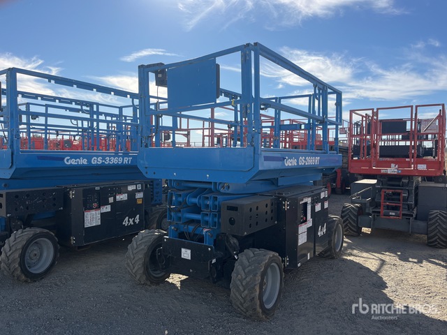 2018 Genie GS-2669 4x4 Diesel Scissor Lift | Ritchie Bros. Auctioneers