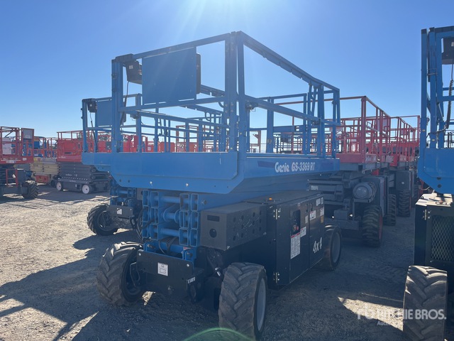 2018 Genie GS-3369 RT 4x4 Diesel Scissor Lift | Ritchie Bros. Auctioneers
