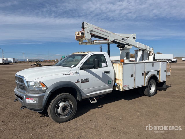 2014 Versalift 45 ft on 2014 Ram 5500 Heavy Duty 4x4 45ft Versalift ...