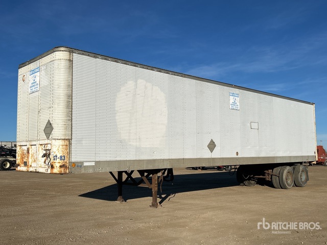 1974 Fruehauf 45 ft x 102 in Van Trailer | Ritchie Bros. Auctioneers