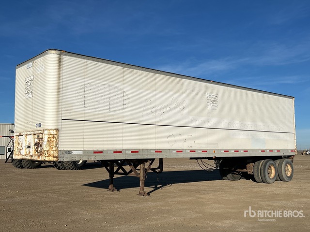 1973 Fruehauf 40 ft x 102 in T/A Van Trailer | Ritchie Bros. Auctioneers