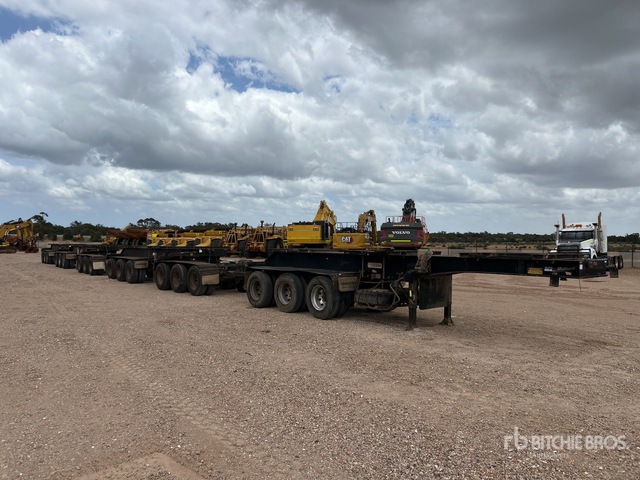 2007 D-TRANS Tri/A AAB Quad Road Train Combination Modified Skel ...