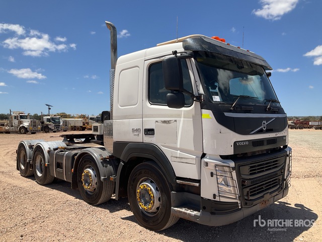 2016 Volvo FM13 8x4 Twin-Steer T/A Sleeper Truck Tractor | Ritchie Bros ...