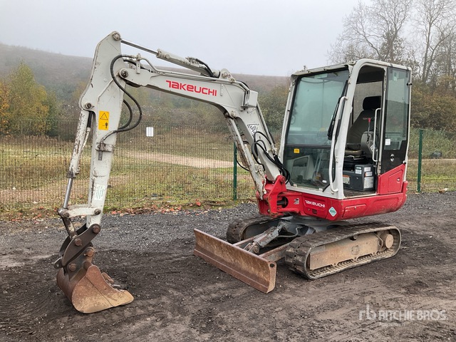 2017 Takeuchi TB230 Mini Excavator | Ritchie Bros. Auctioneers