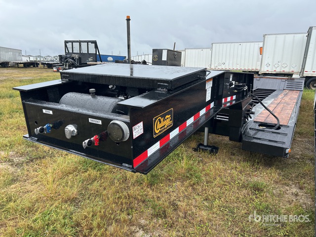 2024 Witzco RG-52 Tri/A Removable Gooseneck Lowboy Trailer | Ritchie Bros. Auctioneers