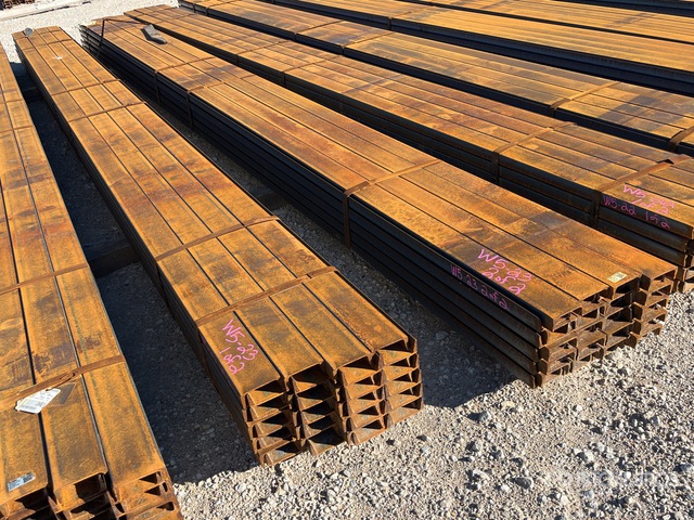 Quantity of (2) Bundles Of Channels 4 in x 5.4 A36/529-50 20 ft ...