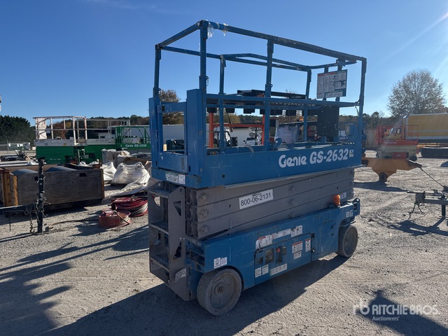 2015 Genie GS-2632 Electric Elevador de tijera | Ritchie Bros. Auctioneers
