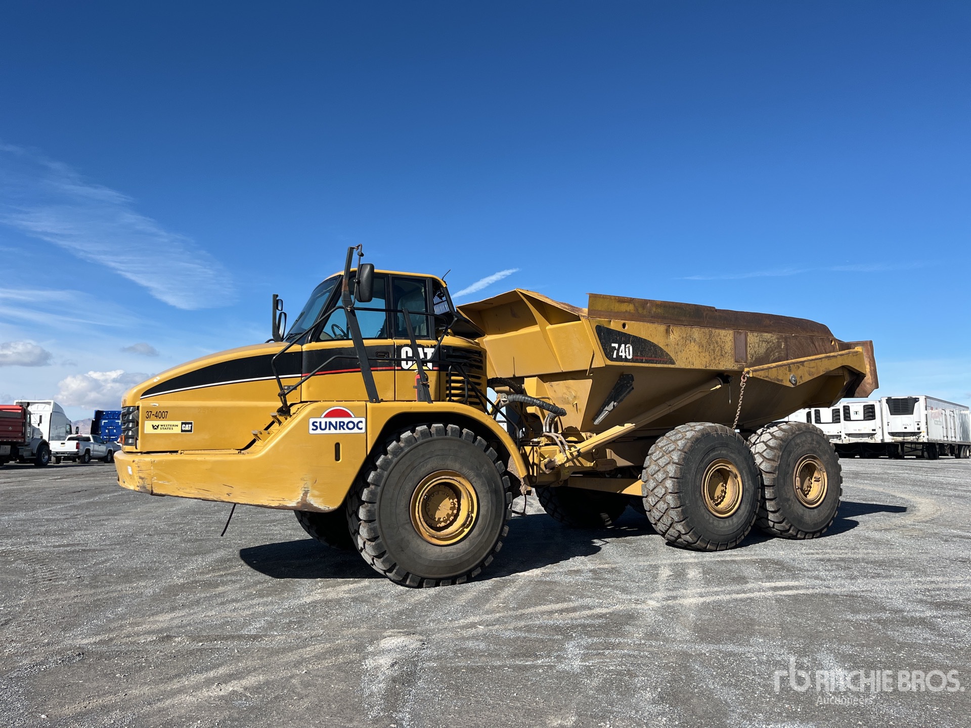 2007 Cat 740 Camión Dumper Articulado | Ritchie Bros. Auctioneers