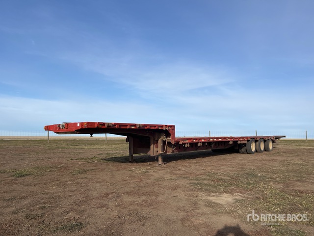 1989 Fruehauf 46 ft Tri/A Step Deck Trailer | Ritchie Bros. Auctioneers