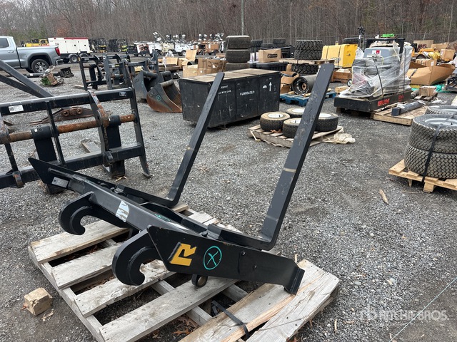 2024 Rockland 48 in Wheel Loader Forks - Fits Hitachi ZW120 | Ritchie ...