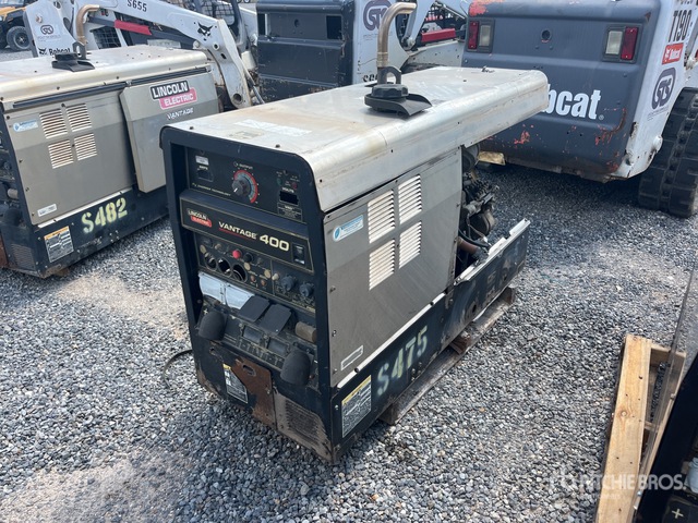 Lincoln Electric Vantage 400 400 A Skid-Mounted Multi-Process Engine ...