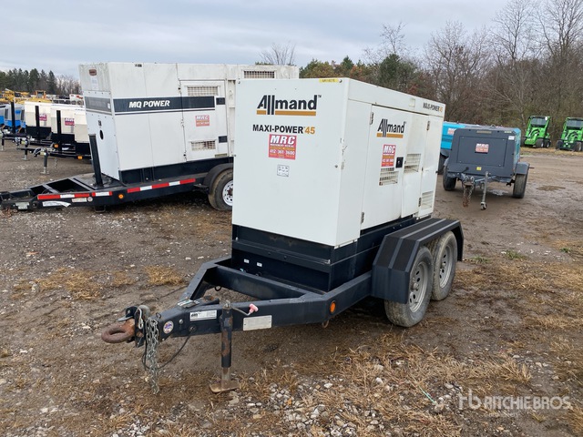 2018 Allmand Bros Maxi Power 45 Mobile Generator Set (Inoperable ...