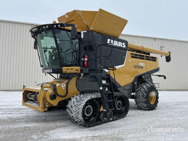 2016 Claas Lexion 760 Combine Harvester | Ritchie Bros. Auctioneers