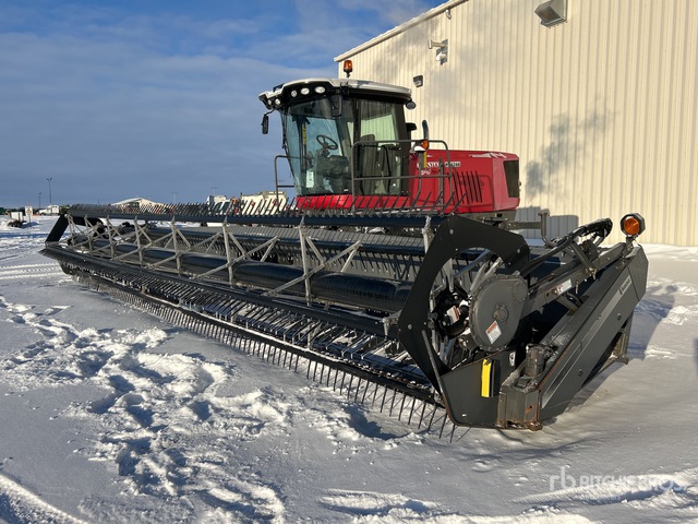 2013 Massey Ferguson WR9740 36 ft Swather Windrower | Ritchie Bros ...