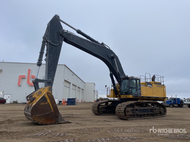 2019 John Deere 870G LC VG Tracked Excavator | Ritchie Bros. Auctioneers