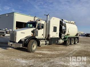 2015 Foremost on 2016 Kenworth T800 8x6 Vacuum Excavator Truck in Fort ...