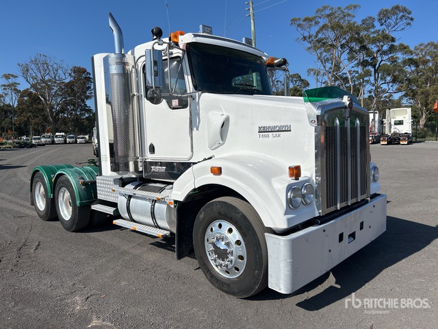 2009 Kenworth T408 SAR 6x4 T/A Day Cab Truck Tractor | Ritchie Bros ...