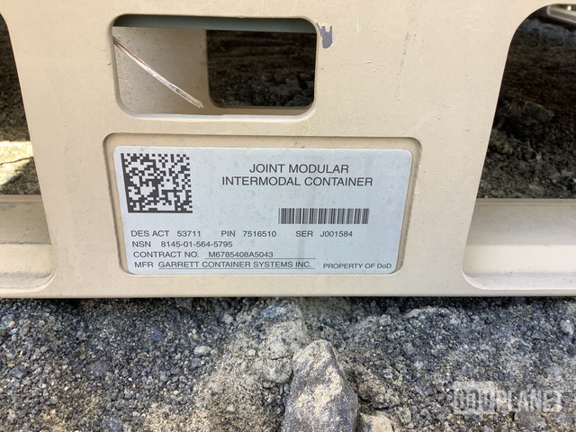 Surplus Garrett Container Systems 7516510 Joint Modular Intermodal ...