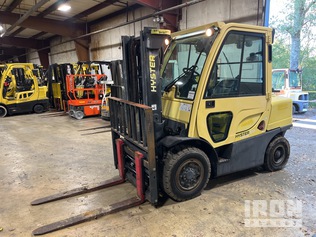 2007 Hyster H8080 7900 lb Pneumatic Tire Forklift, Birmingham, Alabama ...
