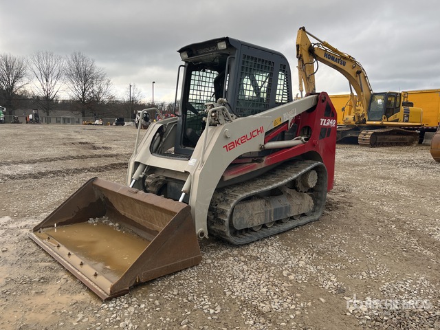 2011 Takeuchi TL240 High Flow Compact Track Loader (Inoperable ...
