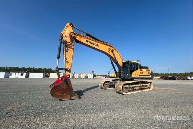 2021 Hyundai HX480L Excavadora de Cadenas | Ritchie Bros. Auctioneers