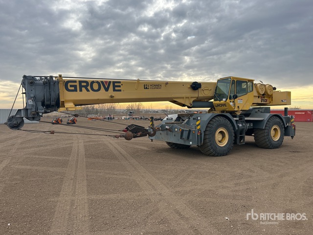 1999 Grove RT760E 60 ton 4x4x4 Rough Terrain Crane (Inoperable ...