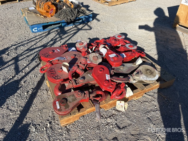 Quantity of McKissick 8 ton, & 5 ton Snatch Hook Block | Ritchie Bros ...