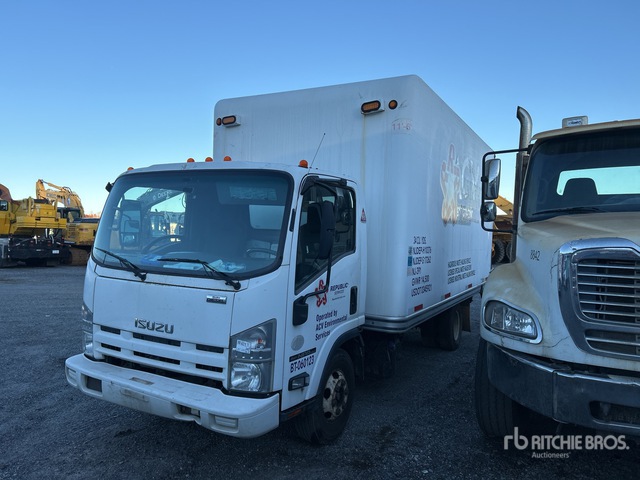 2014 Isuzu NPR 4x2 COE Moving Van Truck (Inoperable) | Ritchie Bros ...