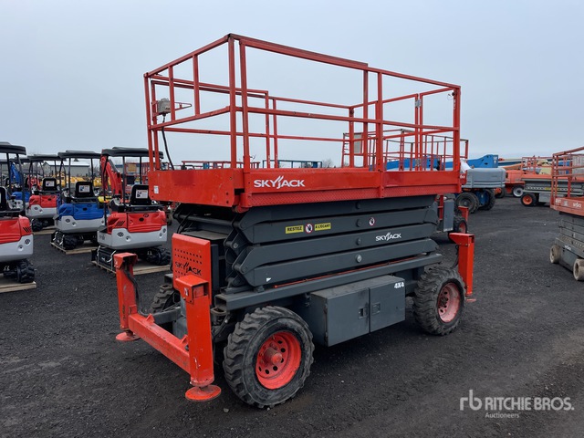 2012 Skyjack SJ7127 RT 4x4 Dual Fuel Scissor Lift | Ritchie Bros ...