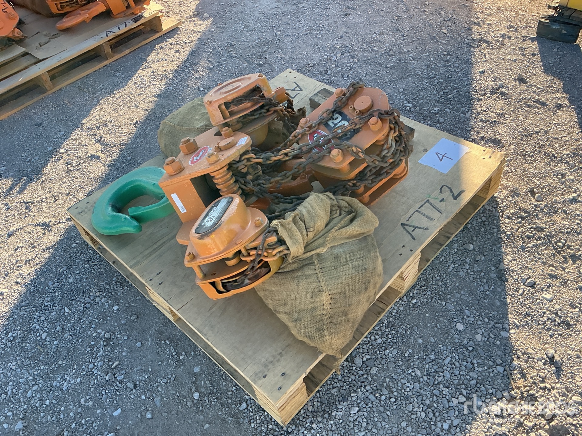 Harrington 20 ton Chain Treuil de chantier | Ritchie Bros. Auctioneers