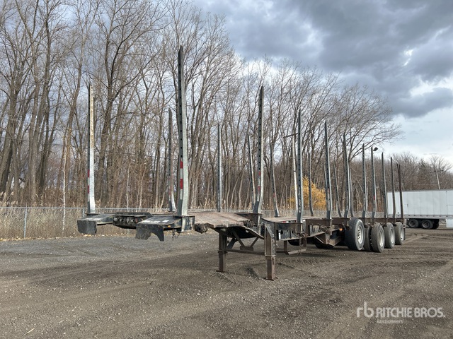 2020 Manac 51 ft Quad/A Log Trailer | Ritchie Bros. Auctioneers