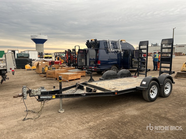 2020 Miska 10 ft T/A Equipment Trailer | Ritchie Bros. Auctioneers