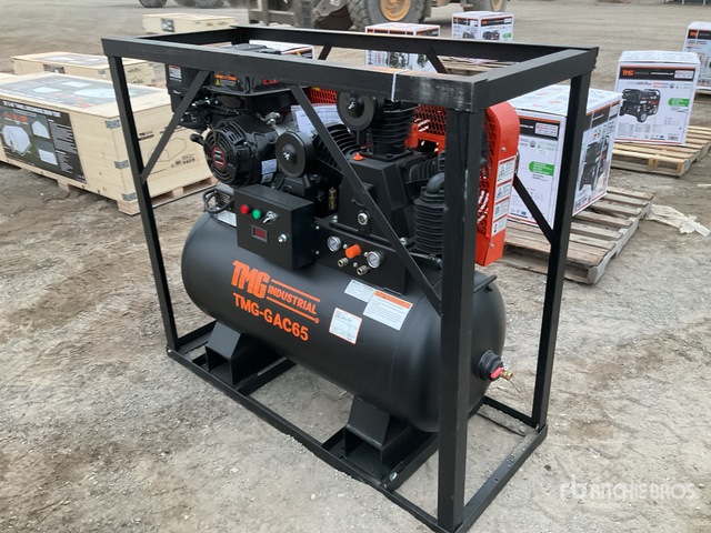 2024 TMG GAC65 18.5 cfm Skid-Mounted 60 gal Air Compressor (Unused) | Ritchie Bros. Auctioneers