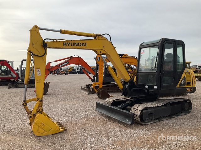 Hyundai R55-7 Mini Excavator | Ritchie Bros. Auctioneers