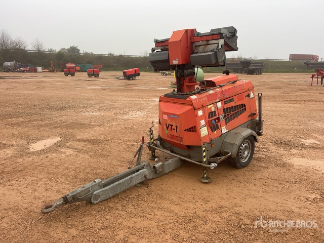 2011 Tower Light Superlight VT1 9 kVA Mat D'Eclairage Light Tower ...