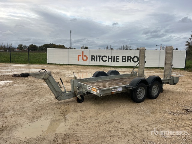 2020 Ecim AF350 T/A Remorque 2 Essieux Equipment Trailer | Ritchie Bros ...