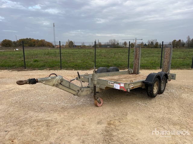 2018 ECIM 3T5 T/A Remorque 2 Essieux Equipment Trailer | Ritchie Bros ...