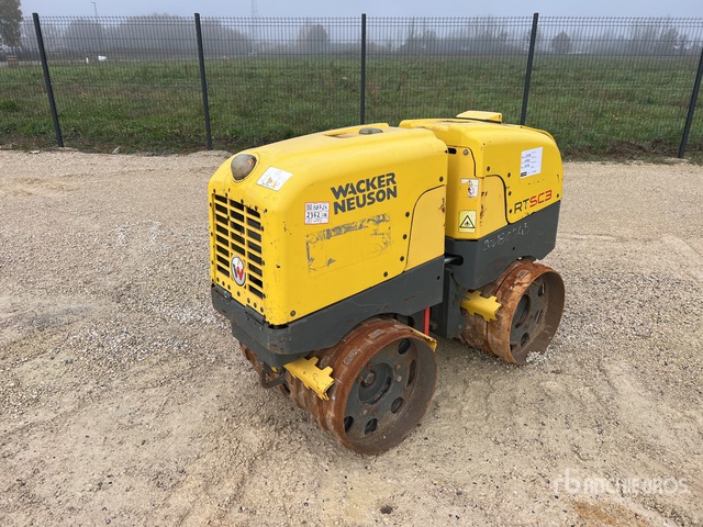 2018 Wacker Neuson Roller RTSC3 Compacteur De Tranchees Trench ...