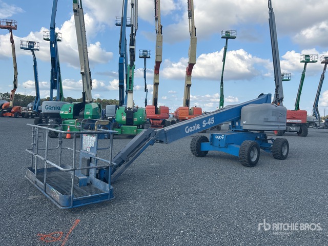 2017 Genie S-45 4WD Diesel Plataforma Elevadora Telescópica | Ritchie ...