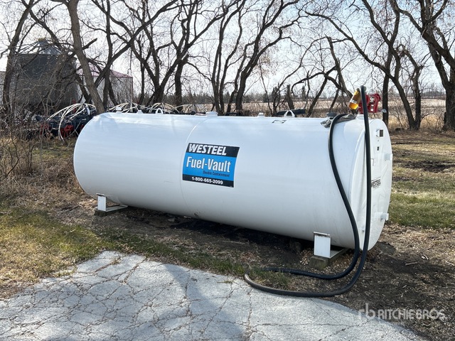 2009 Westeel FUEL-VAULT 1000 gal Steel Diesel Fuel Tank | Ritchie Bros ...