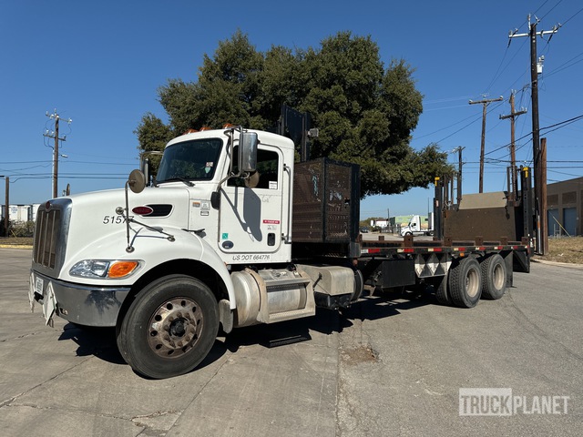 2015 Peterbilt 348 6x4 Cylinder Pallet Flatbed Truck in San Antonio ...