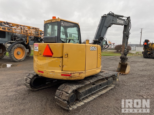 2012 John Deere 85D Mini Excavator in Carleton, Michigan, United States ...