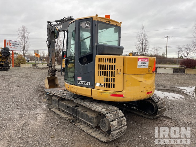 2012 John Deere 85D Mini Excavator in Carleton, Michigan, United States ...