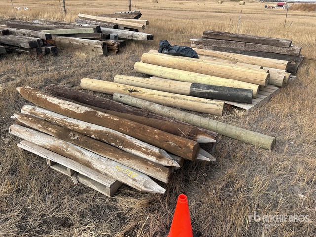 Quantity of (4) Pallets of Wood Posts | Ritchie Bros. Auctioneers