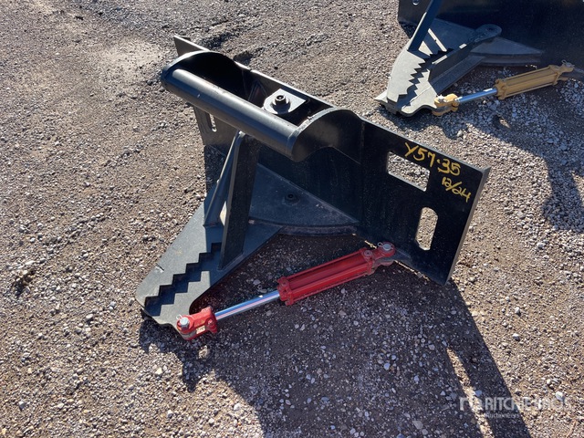All-Star Skid Steer Tree/Post Puller Varios implementos minicargadora ...