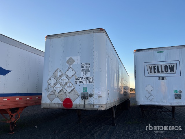 1994 Pines 53 ft x 102 in Tri/A Van Trailer | Ritchie Bros. Auctioneers