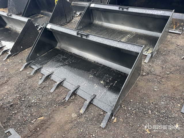 72 in Low Pro W/Teeth Skid Steer Bucket (Unused) | Ritchie Bros ...